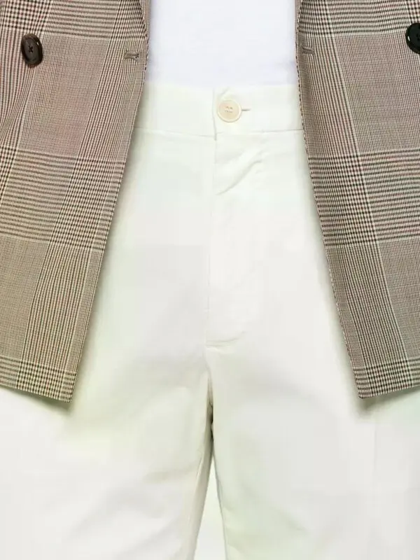 Incotex Pressed-crease Trousers - Neutrals