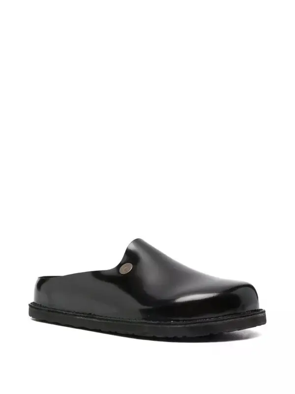 BIRKENSTOCK 1774 Leather Slip-on Clogs
