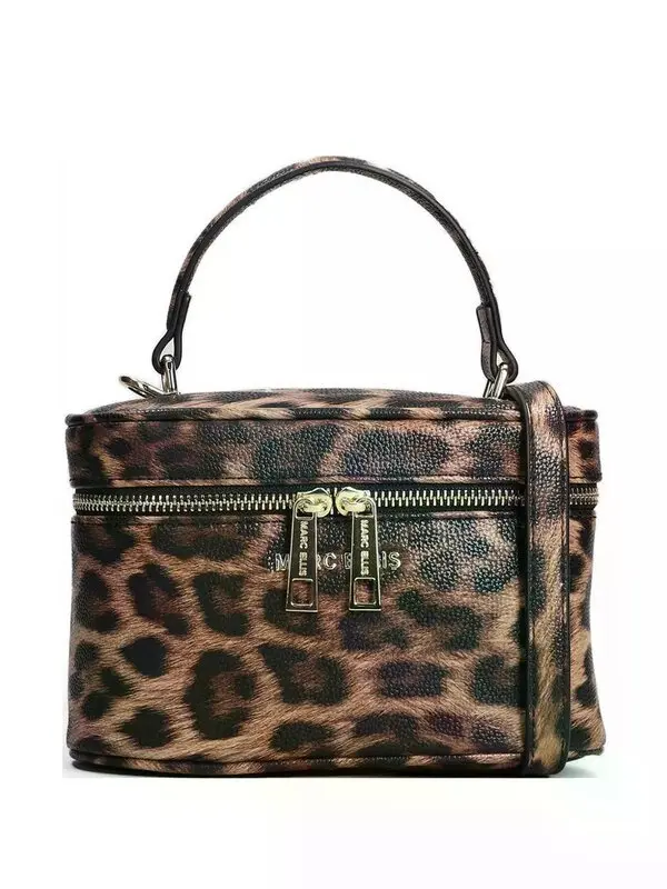 MARC ELLIS Leopard Print Shoulder Bag