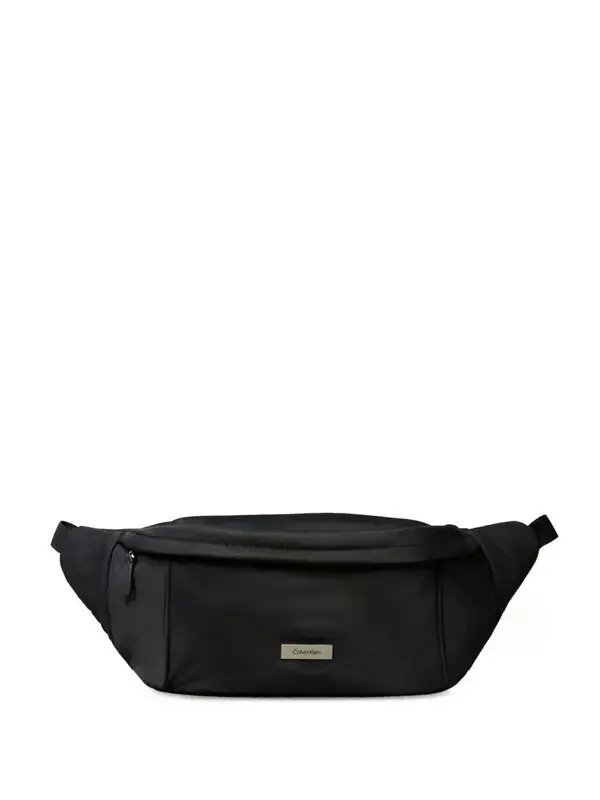Calvin Klein Logo-plaque Belt Bag - Black