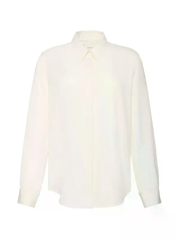 Calvin Klein Satin Shirt - White