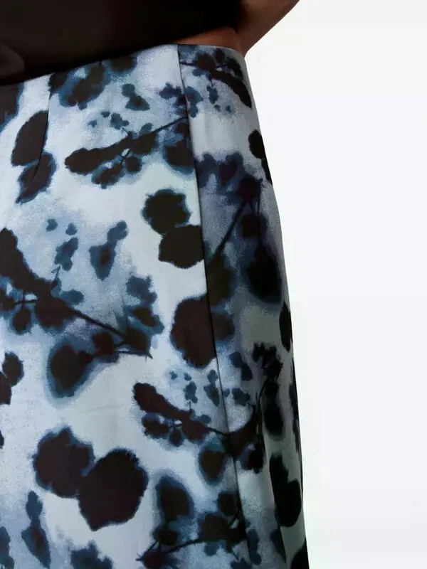 Calvin Klein Printed Midi Skirt