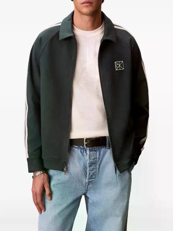 Calvin Klein Milano Side-stripe Logo-patch Jacket