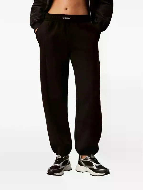 Calvin Klein Logo-patch Relaxed-fit Track Pants