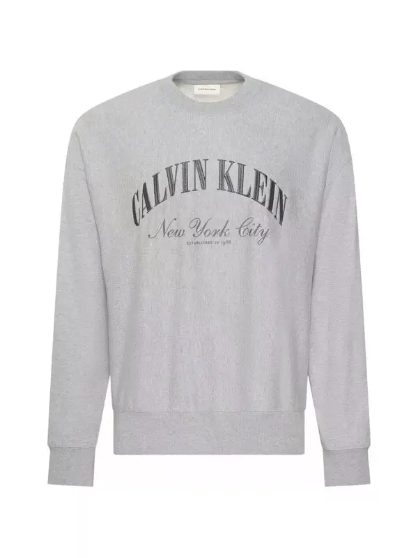 Calvin Klein Embroidered Sweatshirt - Grey
