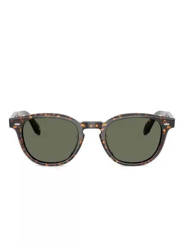 Oliver Spencer Tortoiseshell Sunglasses - Brown