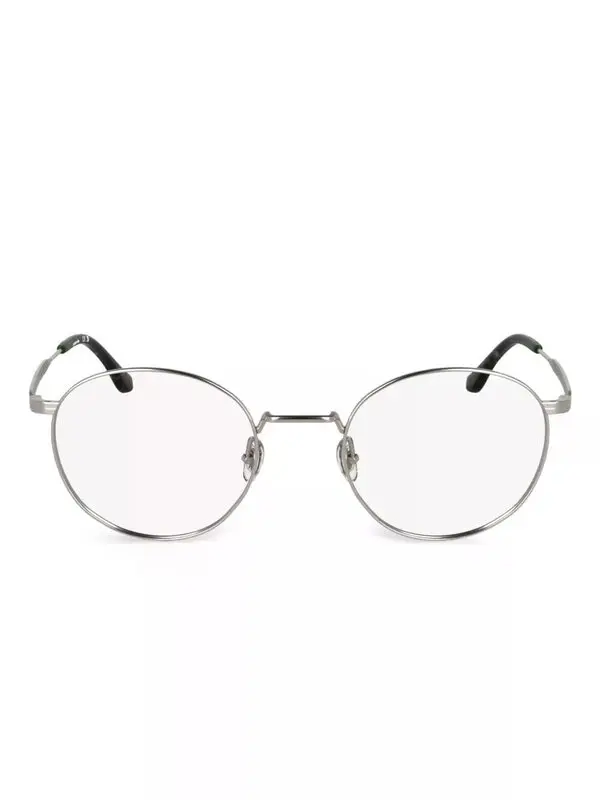 Lacoste Round-frame Glasses - Silver