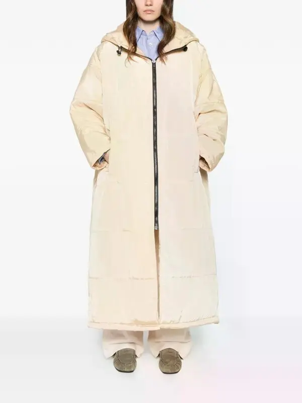 SITTINGSUITS Hooded Padded Coat