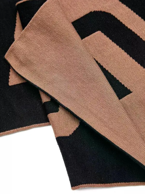 Guess Logo-intarsia Scarf
