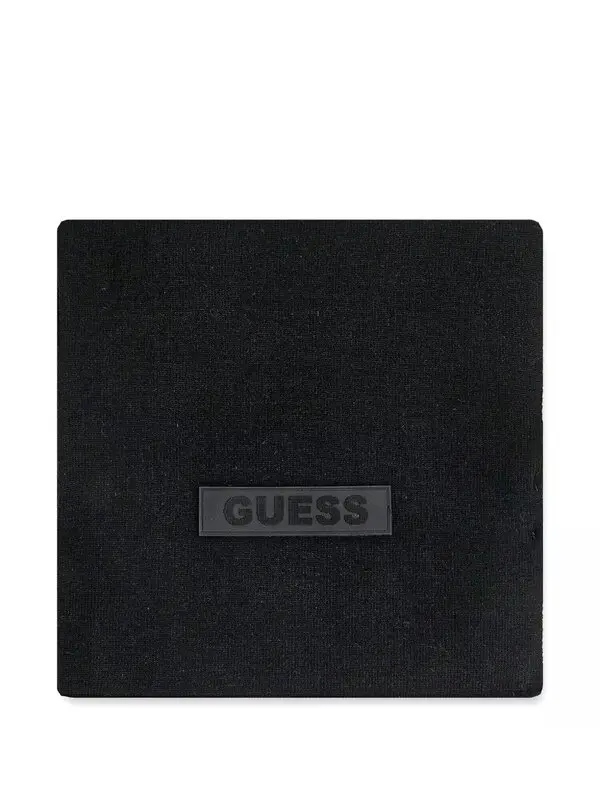 Guess Logo-patch Knitted Scarf