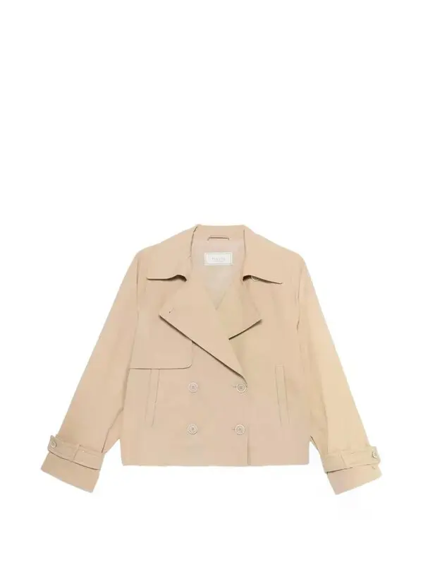 Peserico Double-breasted Cropped Jacket