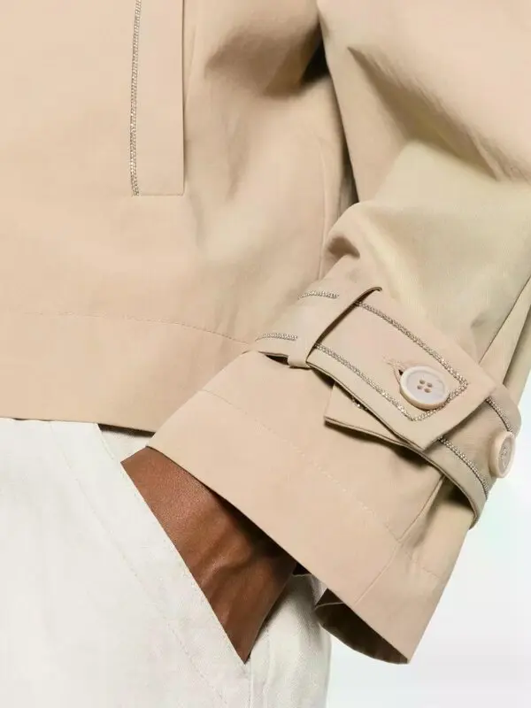 Peserico Double-breasted Cropped Jacket