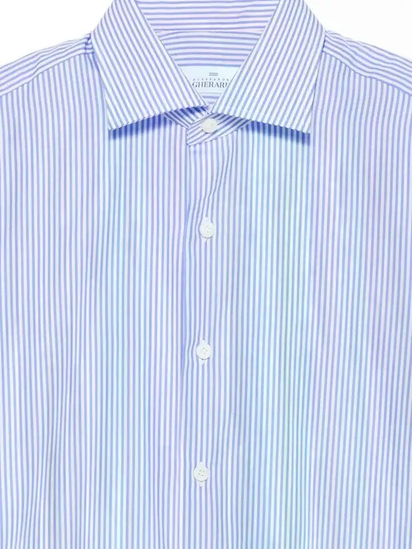 ALESSANDRO GHERARDI Striped Cotton Shirt