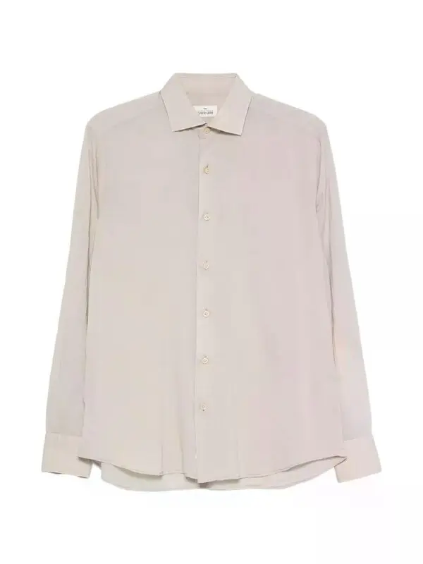 ALESSANDRO GHERARDI Regent Long-sleeve Shirt - Grey