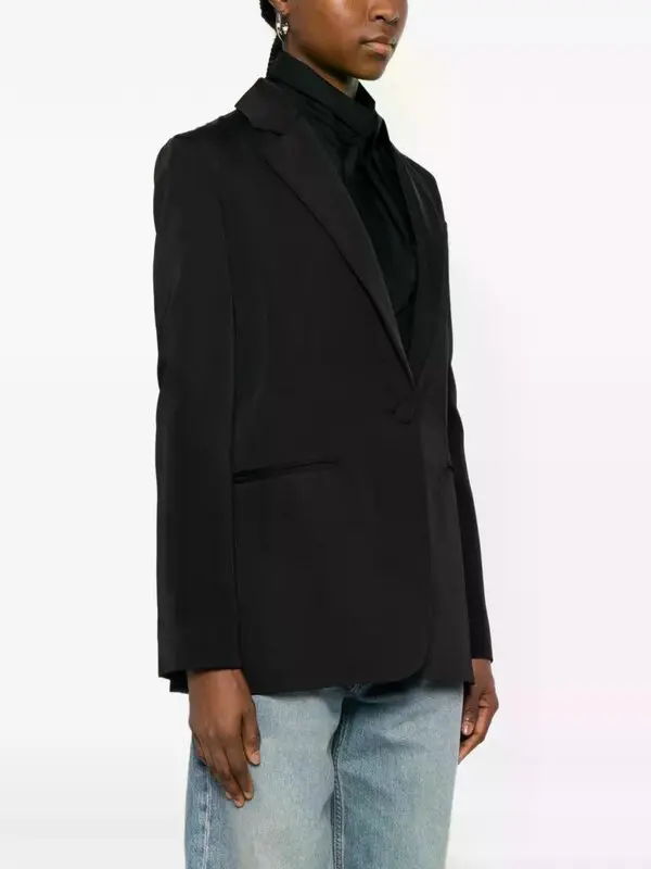 PT TORINO Single-breasted Notch-lapel Blazer - Blue