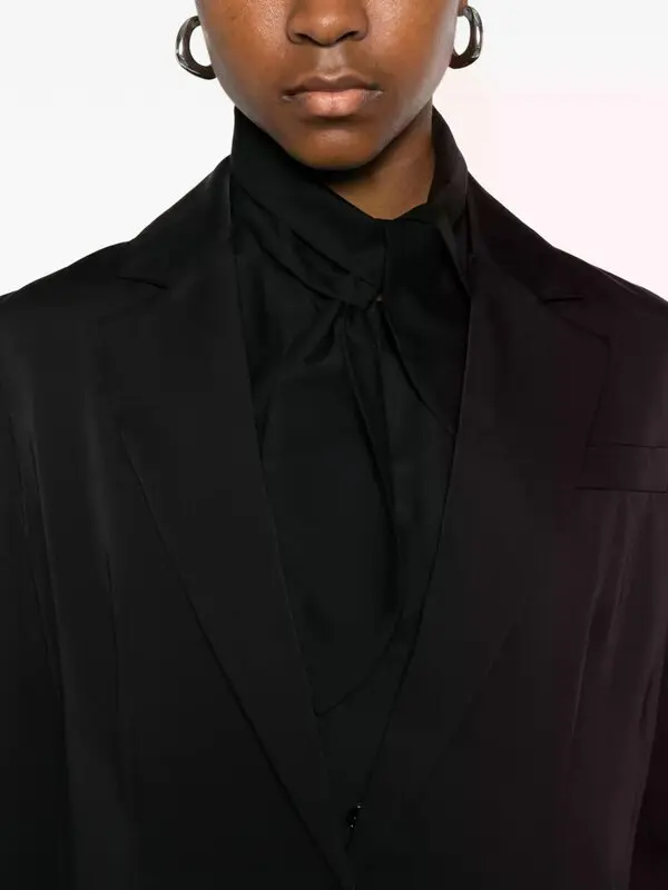 PT TORINO Single-breasted Notch-lapel Blazer - Blue