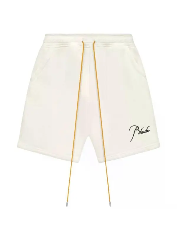 Rhude Classique Sweat Shorts - White