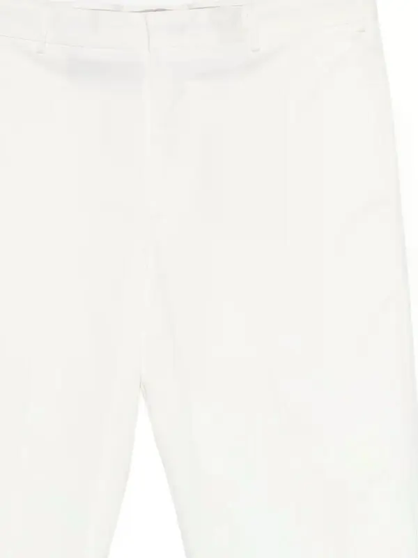PT TORINO Pressed-crease Turn-up Trousers