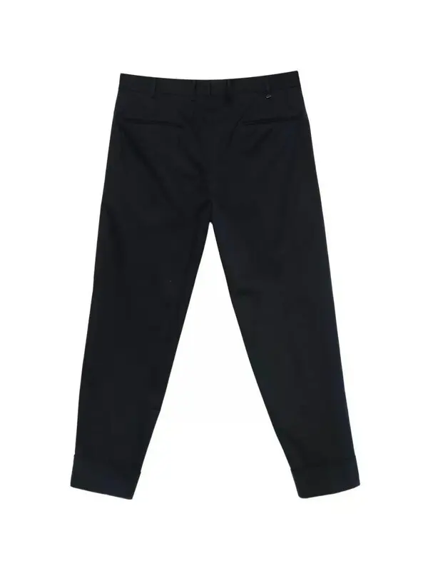 PT TORINO Pressed-crease Turned-up Trousers