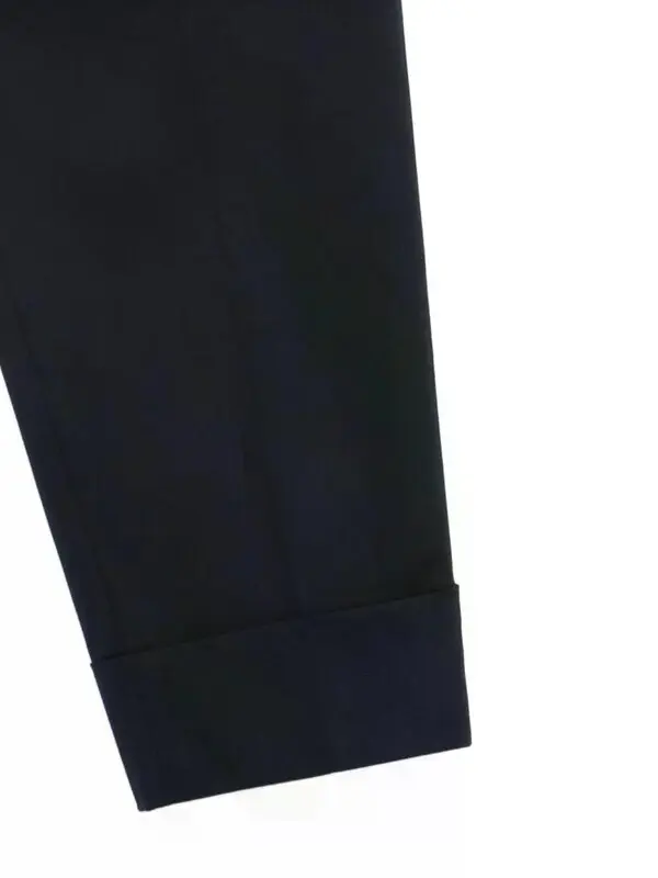 PT TORINO Pressed-crease Turned-up Trousers