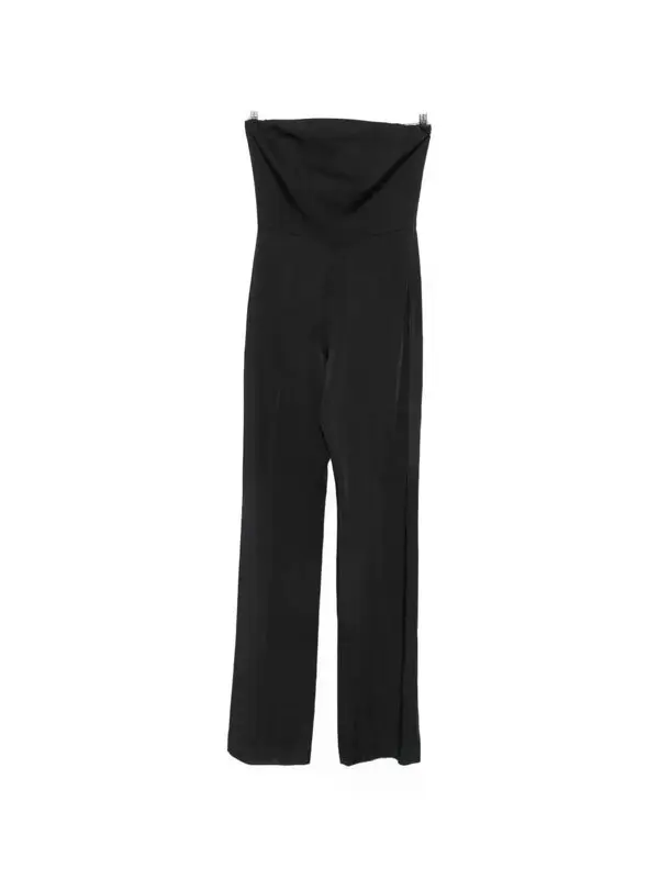 PT TORINO Strapless Jumpsuit - Black