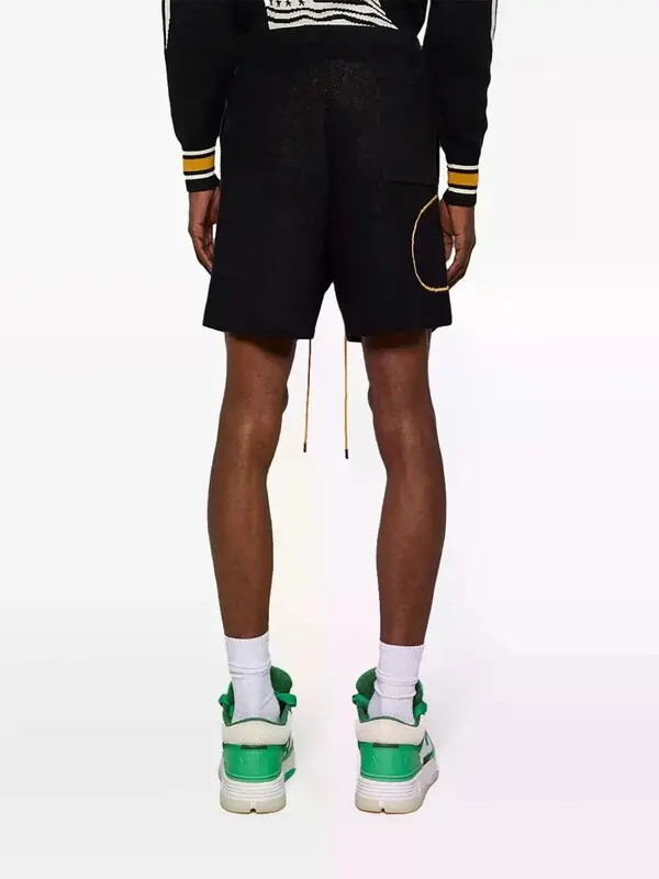 Rhude Intarsia-knit Swim Shorts