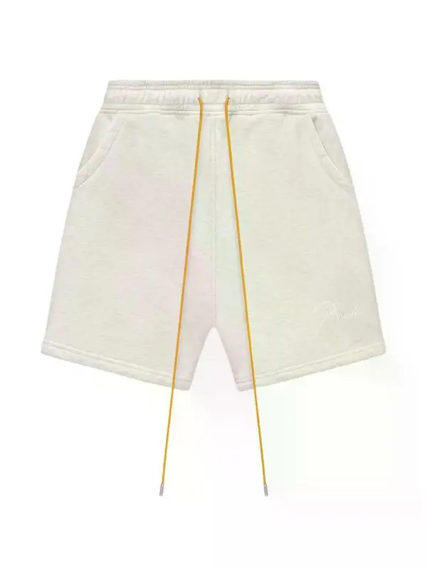 Rhude Drawstring Shorts - White