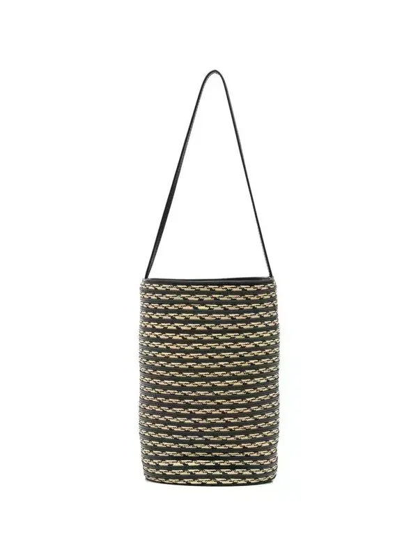THE ROW Woven Tote Bag - Black