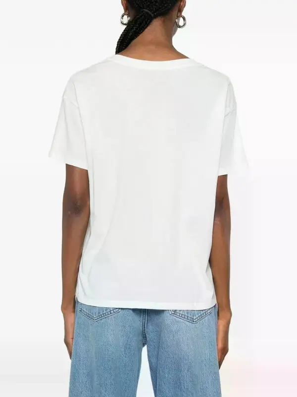 Majestic Filatures V-neck Short-sleeve T-shirt - Neutrals