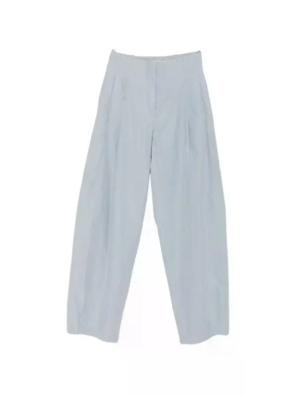 THE ROW Pleated Wide-leg Trousers - White
