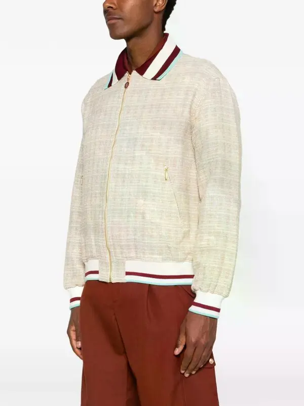Drole De Monsieur Tweed Bomber Jacket