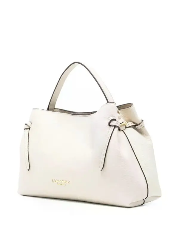 ERMANNO FIRENZE Aliana Knotted Leather Tote Bag