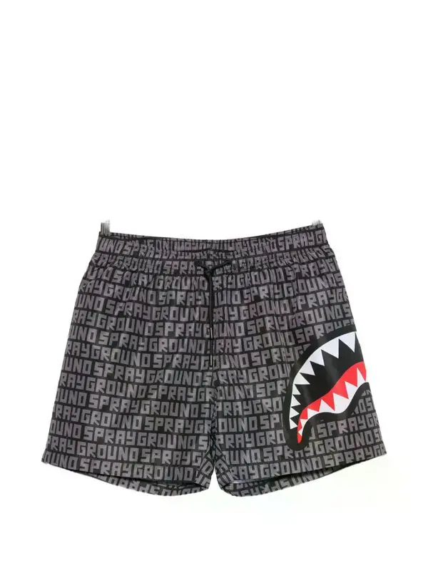 SPRAYGROUND Logo-print Swim Shorts - Grey