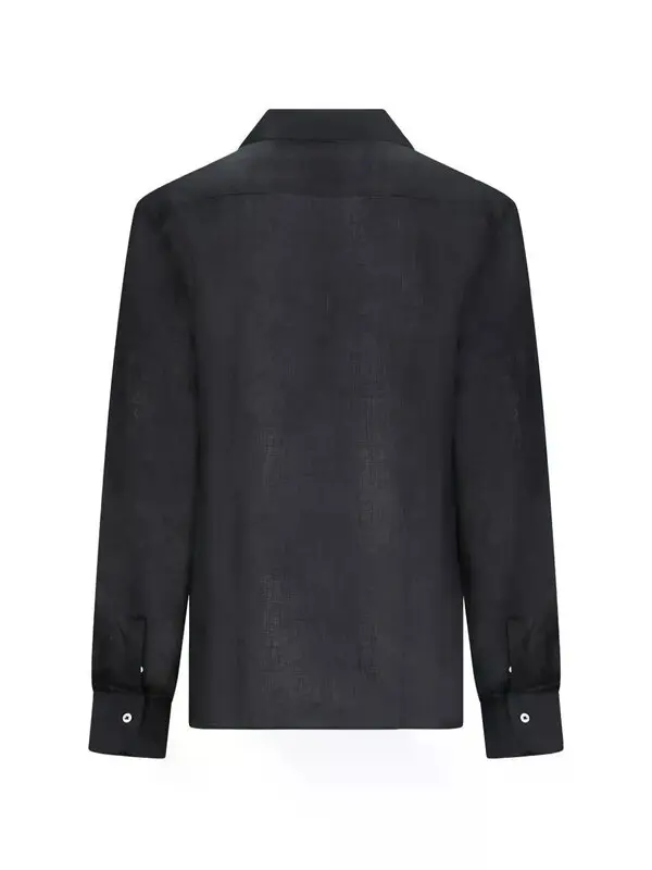 Tagliatore Half-placket Long-sleeve Shirt