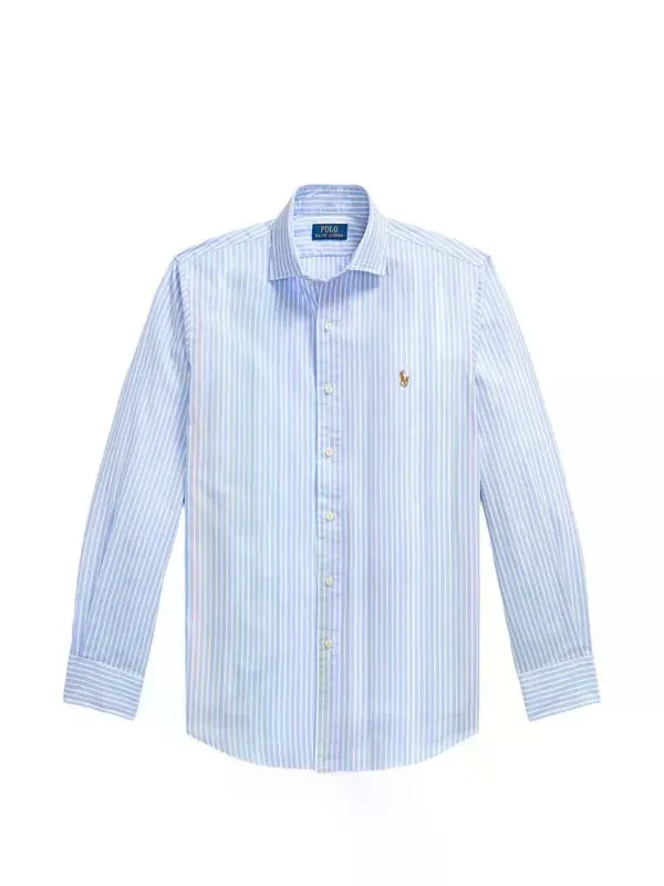 Polo Ralph Lauren Striped Long-sleeve Shirt - Blue