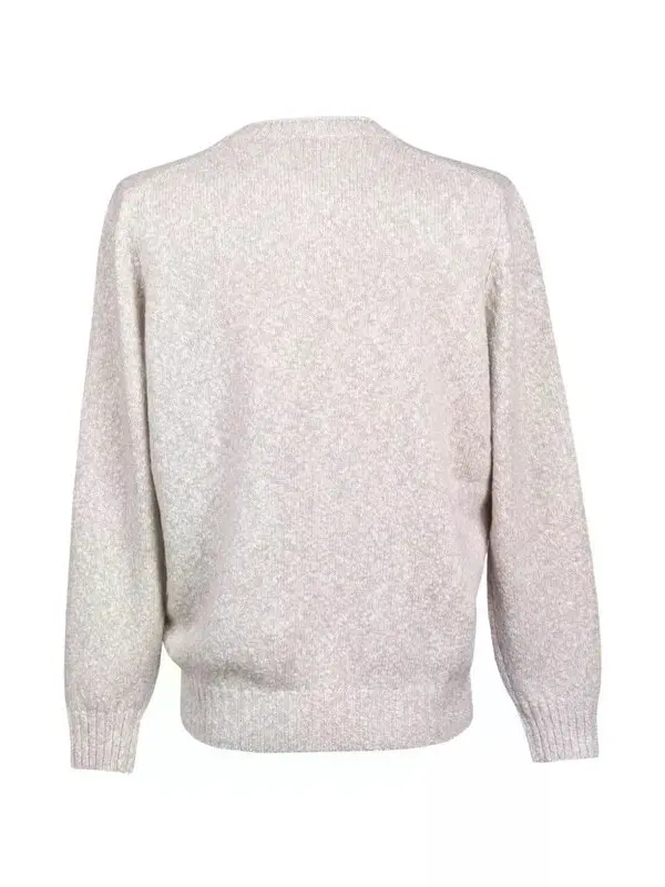 Brunello Cucinelli Long-sleeve Knitted Sweater - Neutrals