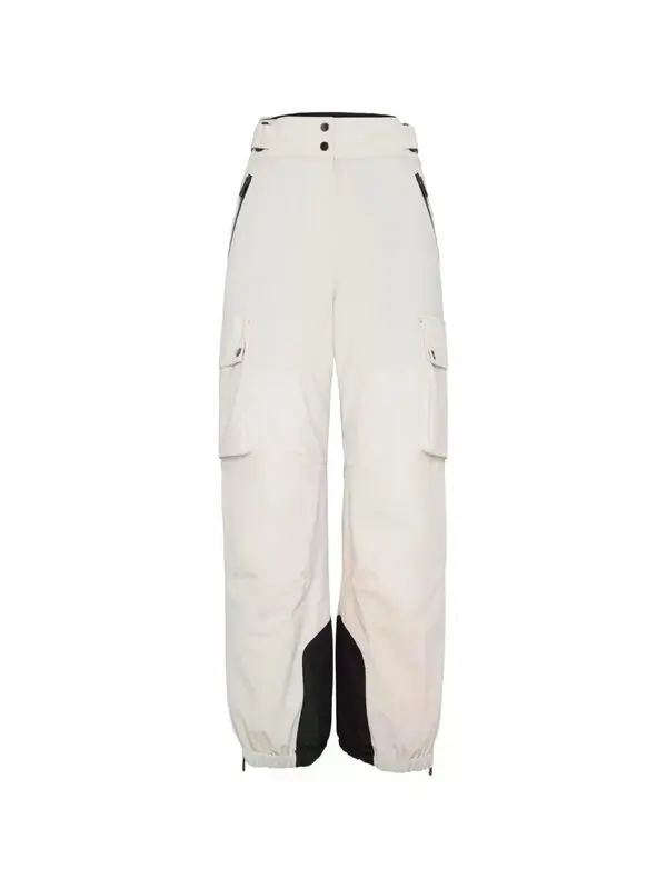 Brunello Cucinelli Cargo Ski Trousers - White