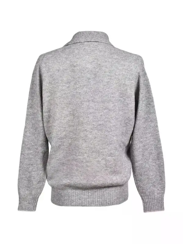 Brunello Cucinelli Knit Polo-collar Wool Sweater