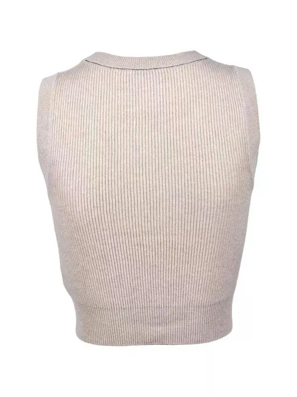 Brunello Cucinelli Ribbed-knit Top