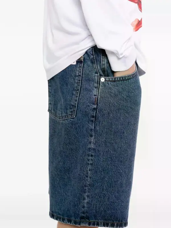 Edwin Tyrell Denim Shorts - Blue