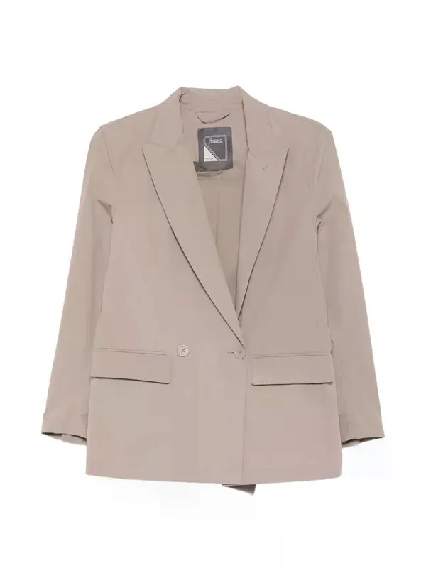 Herno Double-breasted Blazer - Neutrals