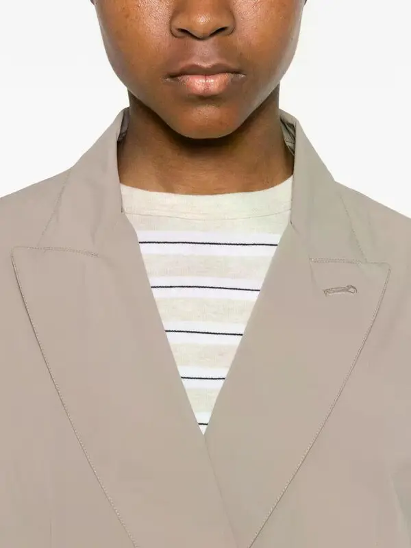Herno Double-breasted Blazer - Neutrals