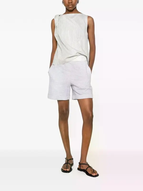 Peserico Side-stripe Shorts