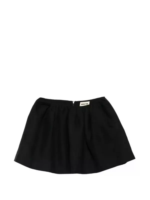 SHUSHU/TONG Gathered A-line Mini Skirt - Blue