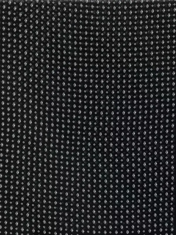 Ermanno Scervino Foulard Geometric-print Scarf - Black