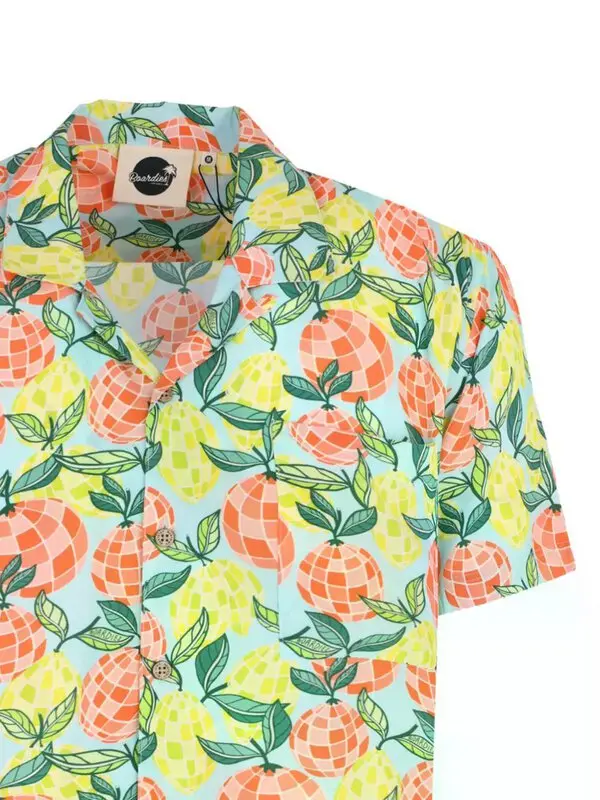 BOARDIES Citrus Disco Camp-collar Shirt - Blue
