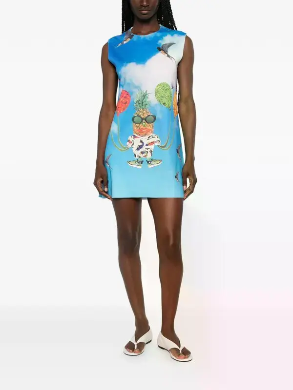 The Artistylist Graphic-print Mini Dress