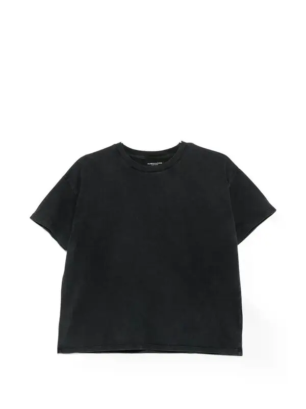Majestic Filatures Logo-embroidered T-shirt - Black