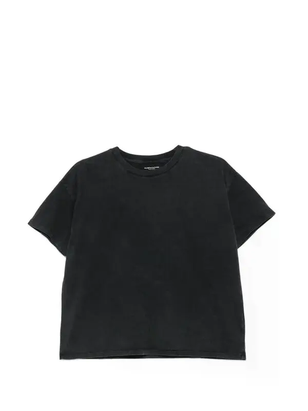 Majestic Filatures Logo-embroidered T-shirt - Black