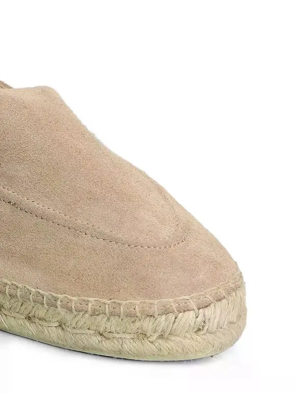 MC2 SAINT BARTH Armand Suede Espadrilles - Neutrals